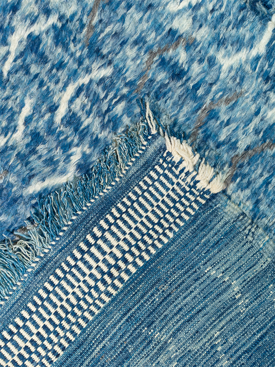 Anzal’s Stormy Waves Hand-Knot | 5'-5" x 8'-9"– Salam Hello