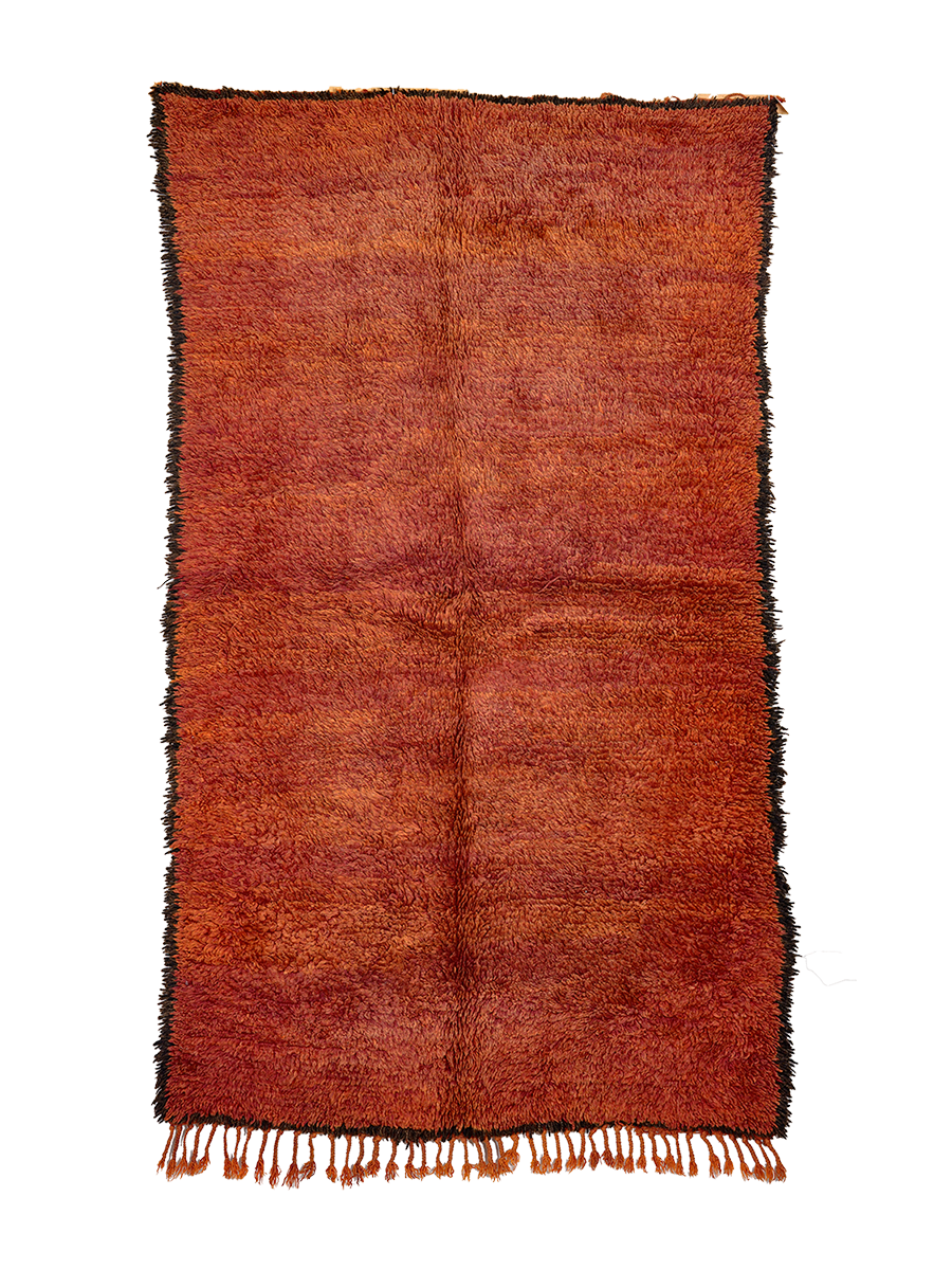 Oulmes Rusty Ember Vintage Hand-Knot– Salam Hello